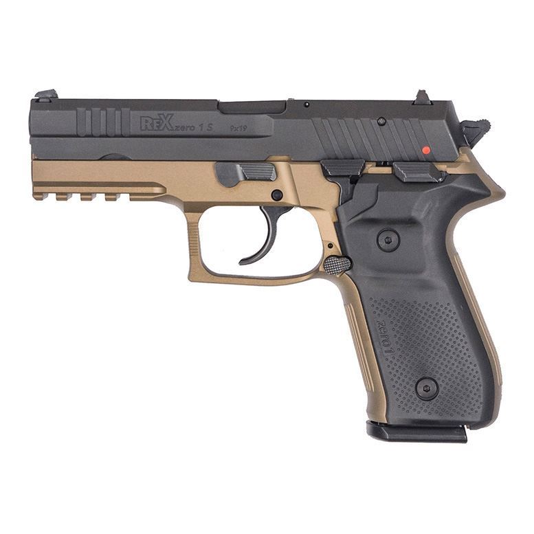 MSR Distribution| Arex Rex Zero 1S Flat Dark Earth 9mm Semi-Automatic ...