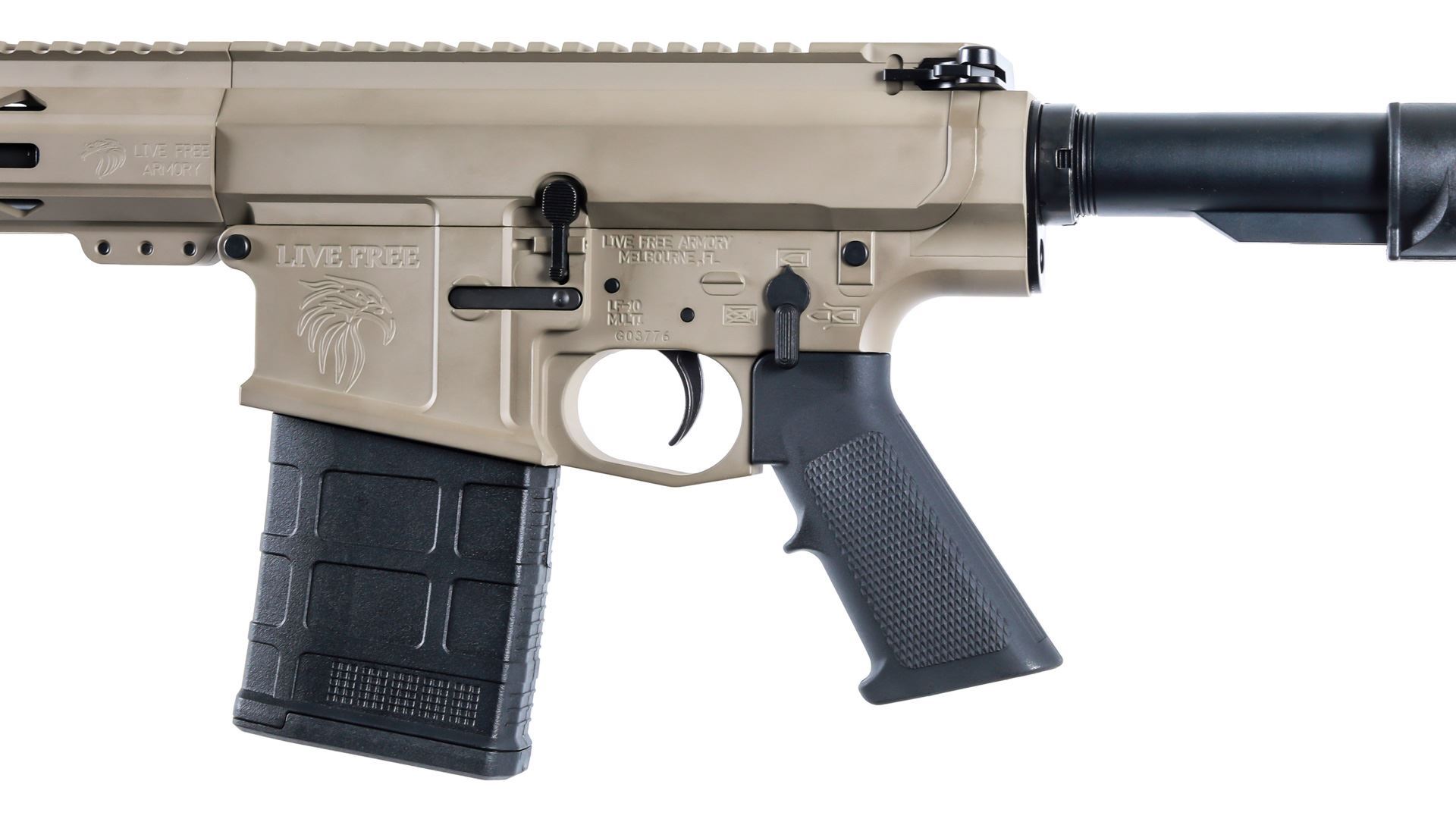 MSR Distribution| LF308 Battle Rifle,Cerakote Flat Dark Earth (FDE) 308 ...