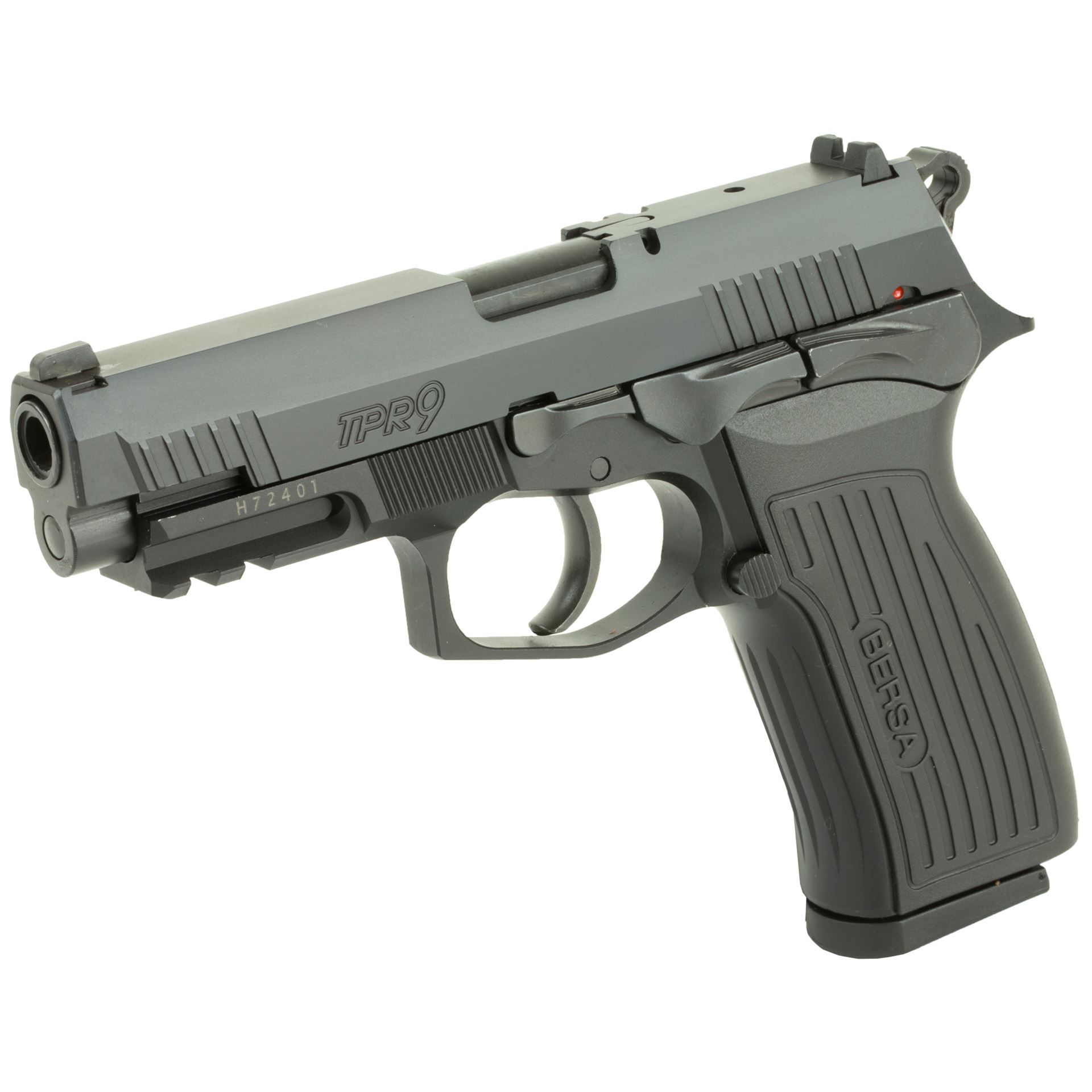 MSR Distribution| Bersa TPR 9mm Black Semi-Automatic 17 Round Pistol