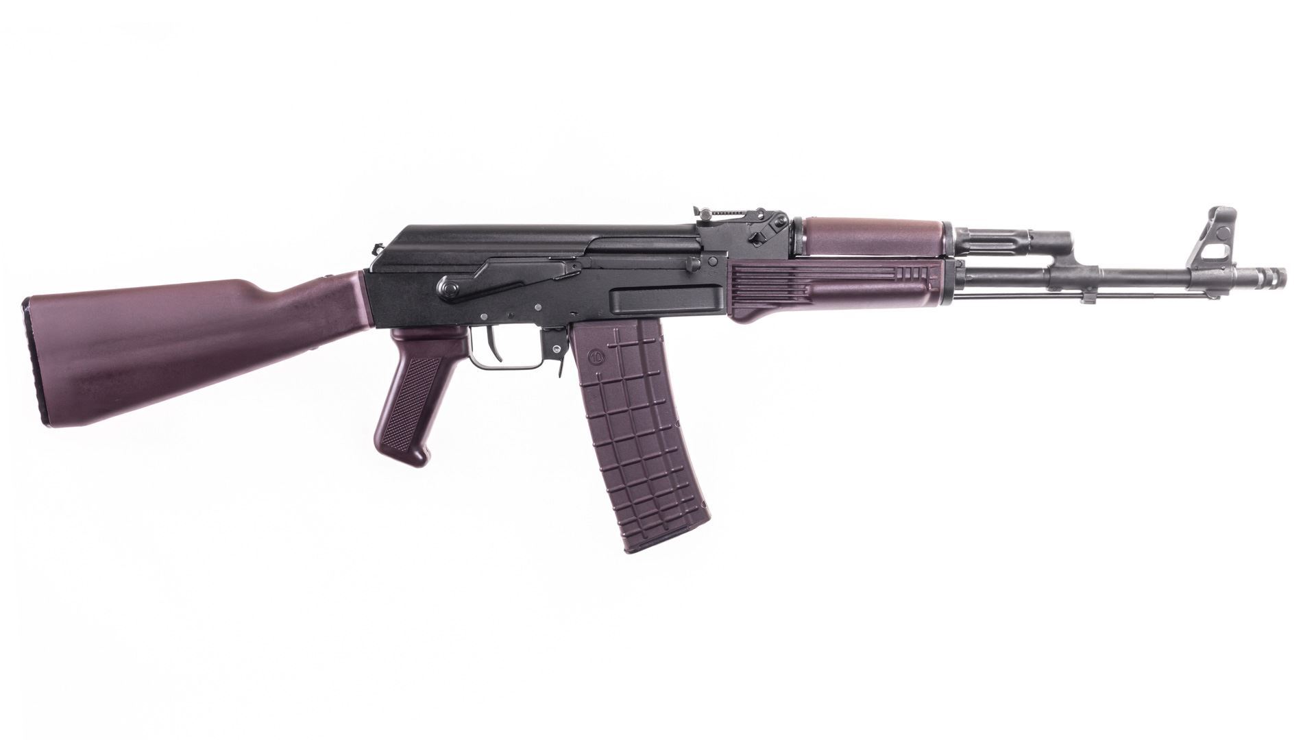 Arsenal SAM5 5.56x45mm Semi-Auto Milled Receiver AK47 Rifle Plum ...