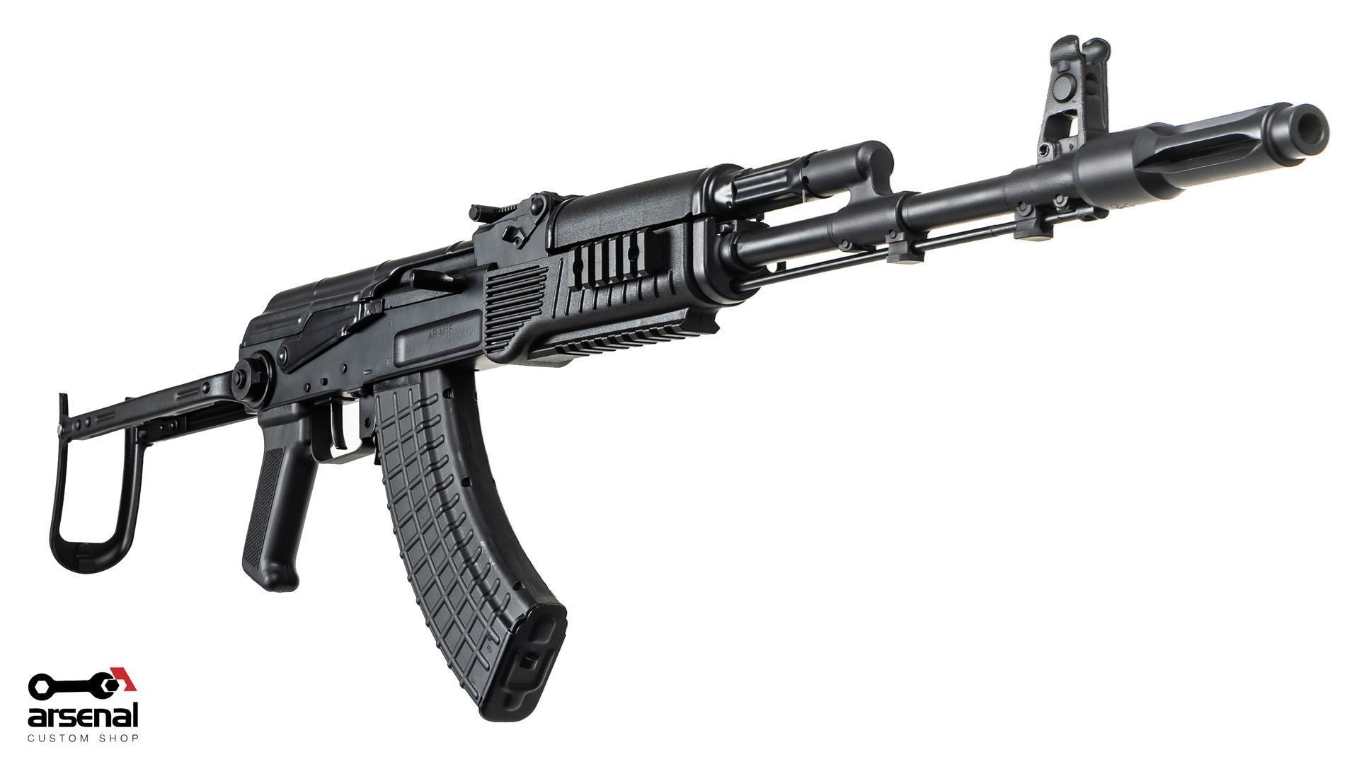 Arsenal SAS M-7 Under-Folder Black Cerakote AK47 Picatinny Rail ...