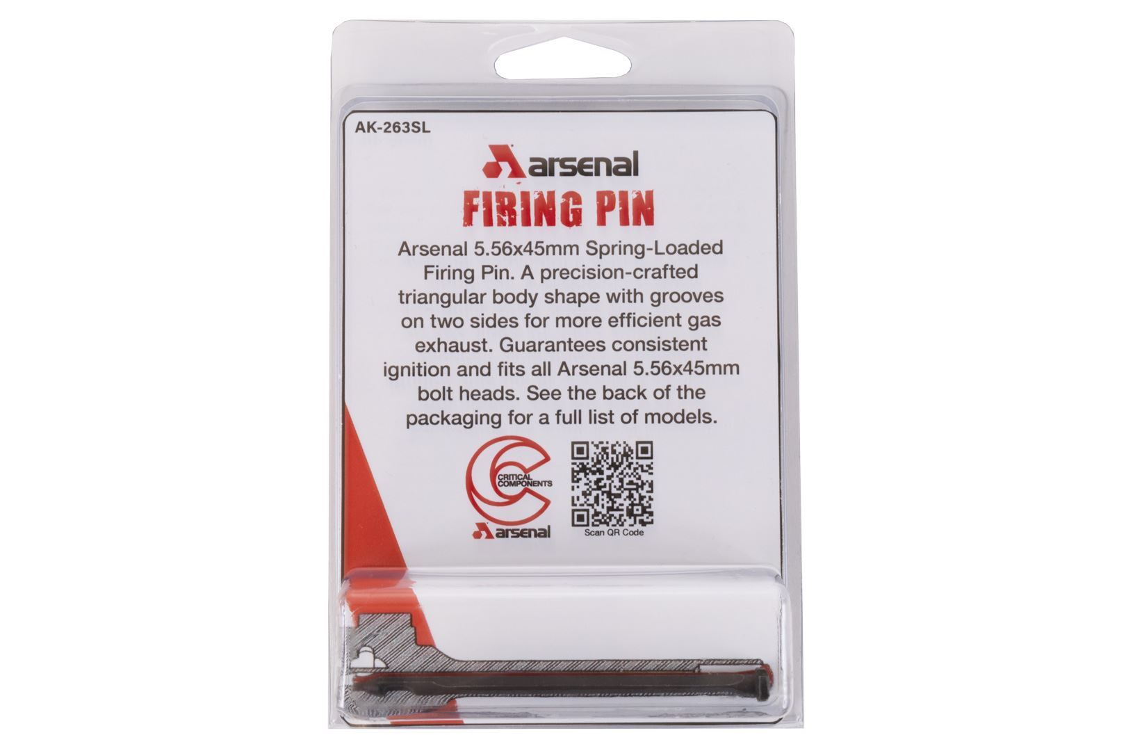 MSR Distribution| Arsenal Spring Loaded Firing Pin for 5.56x45mm AK Rifles